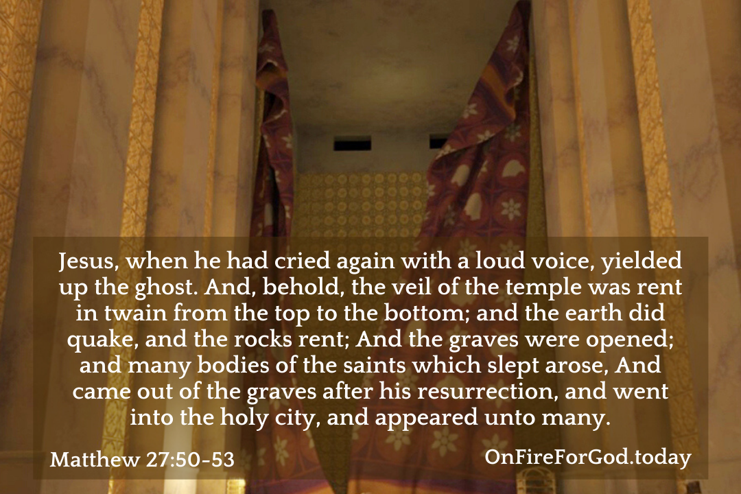 Jesus' Death Is a Picture of His Return & the Temple Veil is a Picture ...